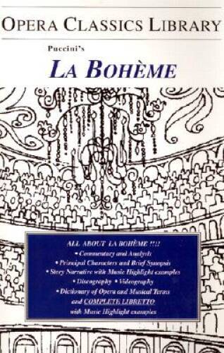 La Boheme (Opera Classics Library Series) - Paperback - GOOD ...