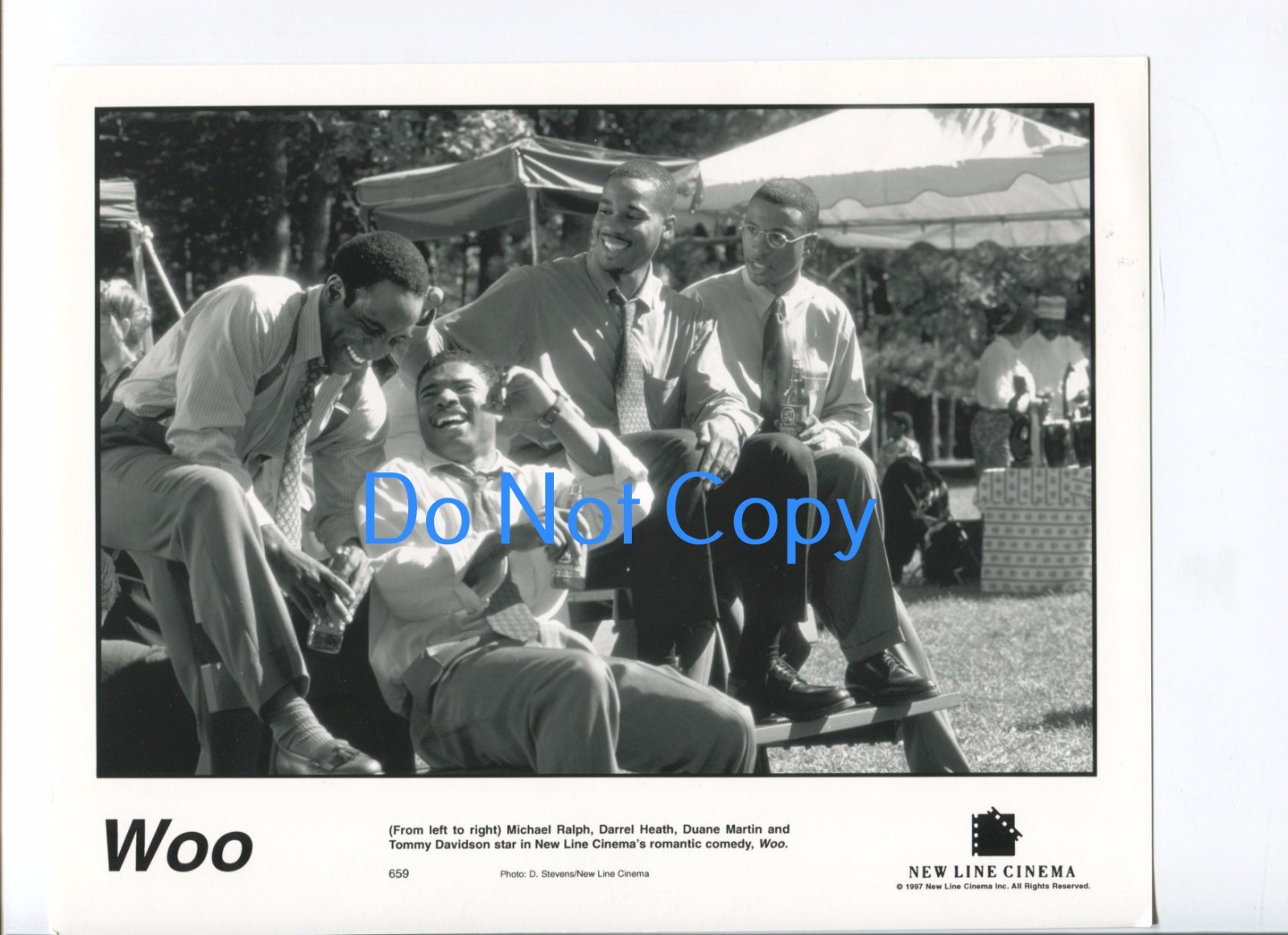 Michael Ralph Darrel Heath Tommy Davidson Duane Martin Woo Press Movie ...