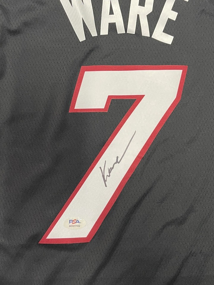 Kel’el Ware Signed Autographed Miami Heat Jersey PSA/DNA COA | eBay