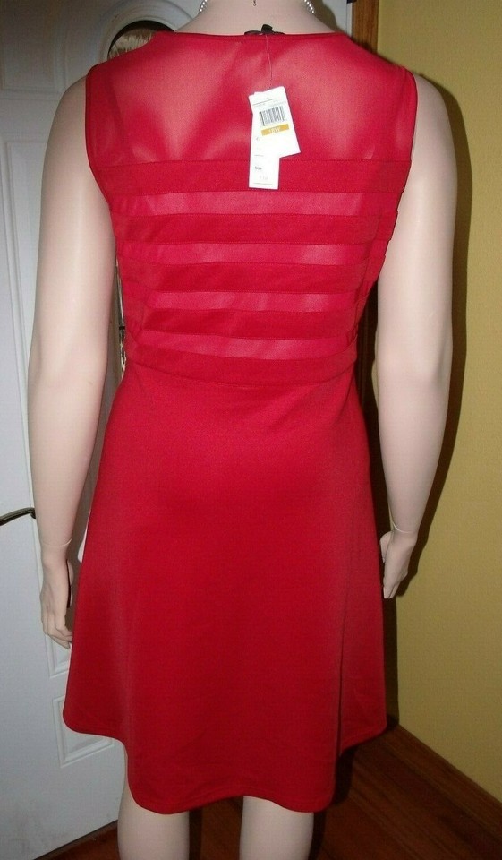 Nwt Plus Size 16w Spense Woman Sharp Red Sheer Panel Pinstripe ...