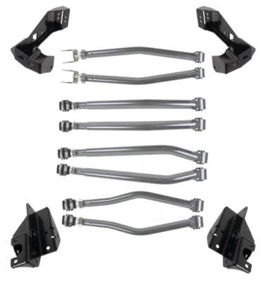Synergy Mfg Complete Long Arm Upgrade Kit For 2007-2018 Jeep Wrangler ...