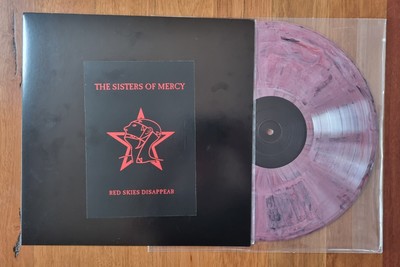 Sisters Of Mercy Red Skies Disappear Pink Marbled ! RARE ! | eBay