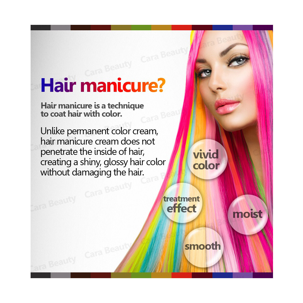 [Semi-permeant Color] zab Kerafix Hair Manicure 220ml / Treatment Acid ...