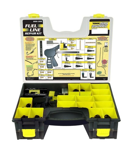 Dorman 800-300 Nylon Fuel Line Repair Kit, 104 Piece Universal Fit ...