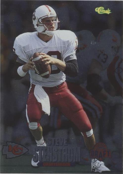1995 Classic NFL Draft - Steve Stenstrom #39 Silver (RC) for sale ...