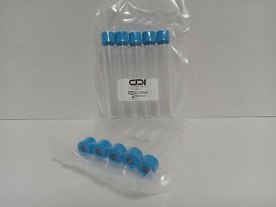 CDI Flat Bottom Glass Test Tube Twist Cap (10Pcs) Sealed Packaged Read ...