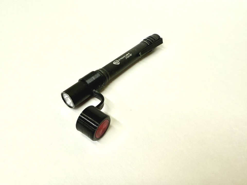 Red Light Filter for Streamlight Stylus Pro Flashlight EDC | eBay