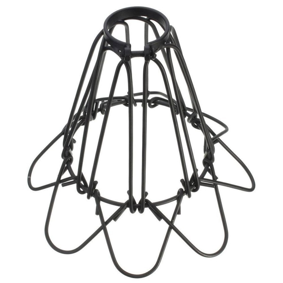 3pcs Vintage Pendant Lamp Fashion Iron Wire Light Cage DIY Lamp Shades ...