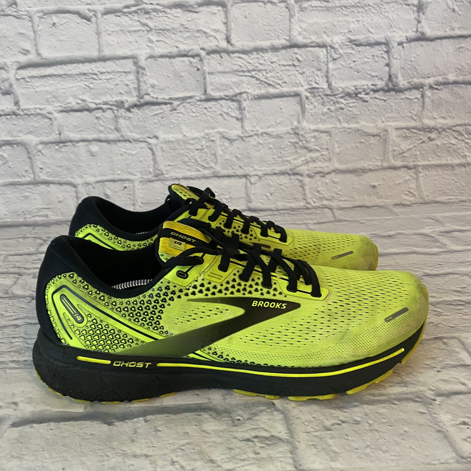 Size 13 - Brooks Ghost 14 Neon Yellow for sale online | eBay