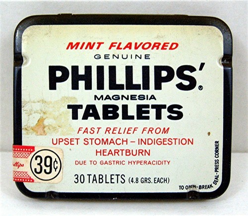 Old Phillips Tablets Medicine Tin Sterling Drug Inc New York Unsold ...