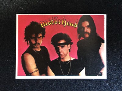 1983 Motorhead Card Super Stars RARE | eBay