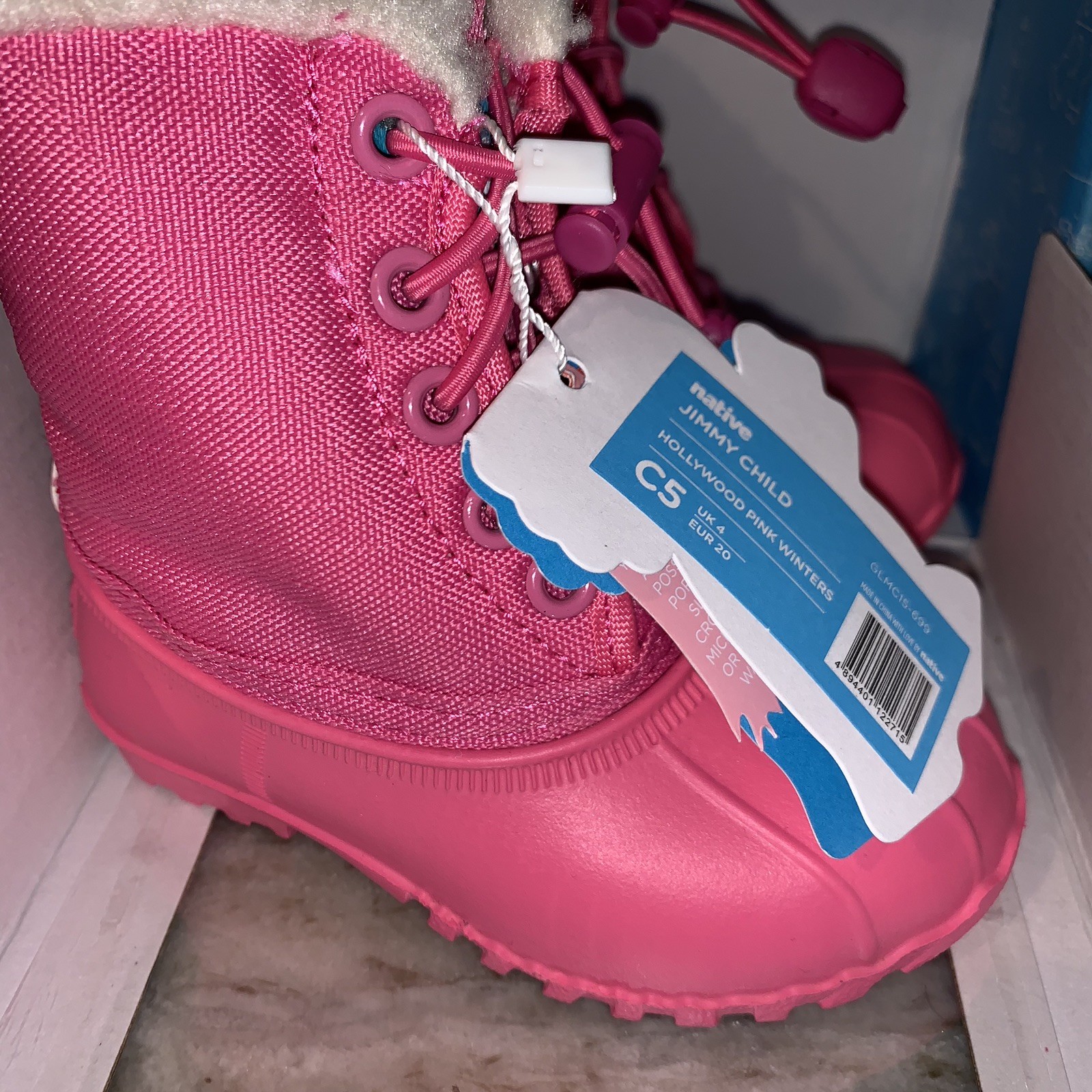 Native Toddler Girls Jimmy Child BOOTS Hollywood Pink 5 for sale online ...