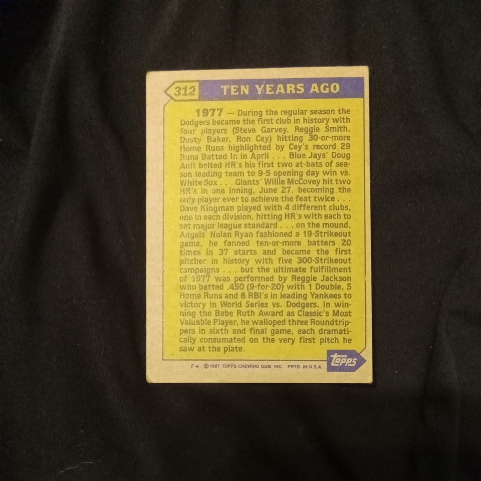 1977 Reggie Jackson Baseball card | eBay