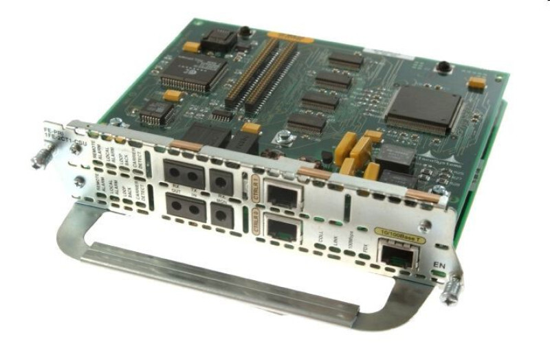 1FE-2CT1-CSU - 1 Port f Ethernet 2 Port Channelized T1/ ISDN-PRI With ...