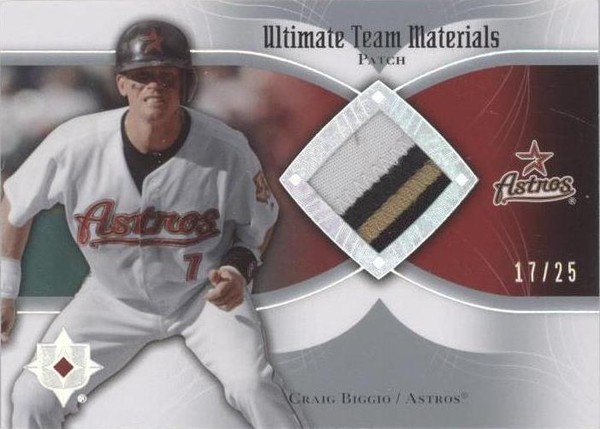 2007 Ultimate Collection - Ultimate Team Materials Patch #UTM-BI2 Craig ...
