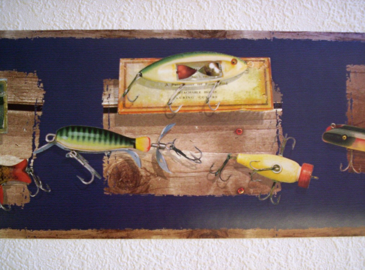 Fishing Lure Border