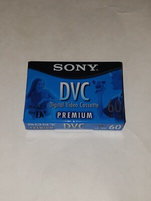 Sony DVC Digital Video Mini DV Premium Cassette Tape - 60 Minutes LP-90 ...