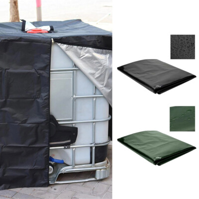 1000L IBC Container Cover Rainwater Water Tank UV Protection Film Hood ...