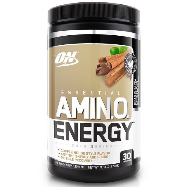 Optimum Nutrition Essential Amino Energy Iced Chai Tea Latte - 30 ...