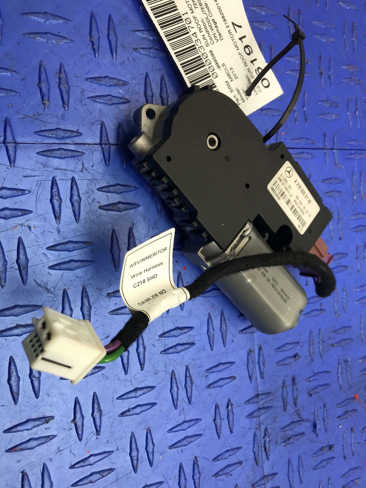 2012 13 14 2015 2016 2017 2018 MERCEDES CLS63 C218 SUN ROOF MOTOR ...