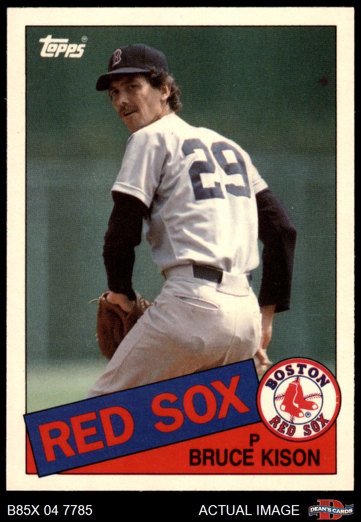 1985 Topps Traded #67 Bruce Kison T Red Sox 8.5 - NM/MT+ | eBay