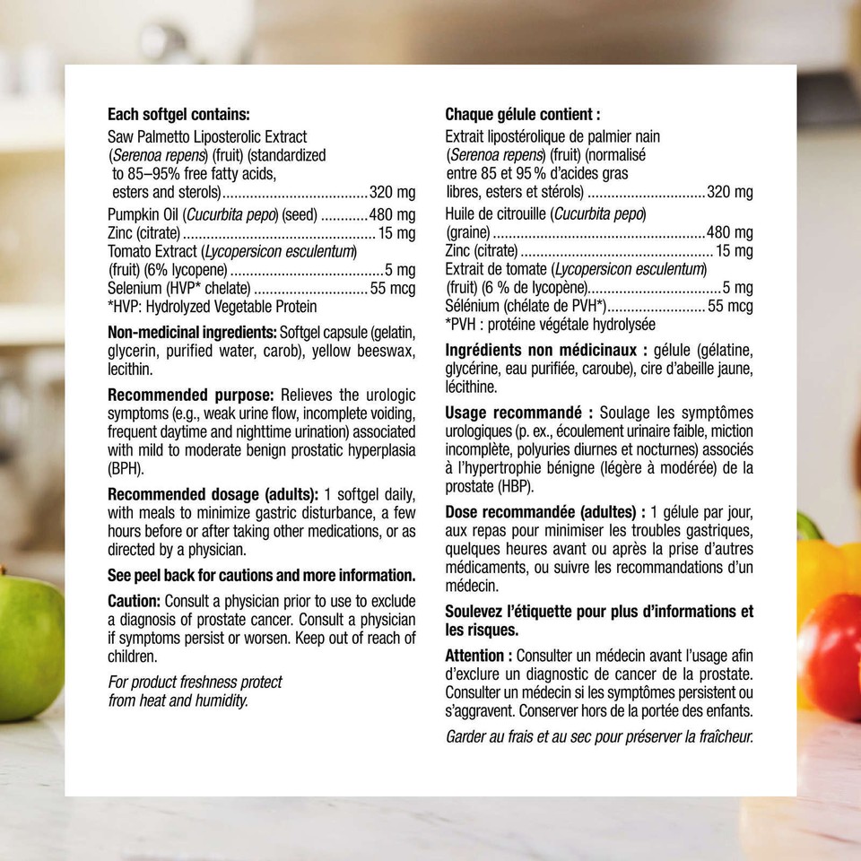 Webber Naturals Super Prostate Extra Strength One Per Day Key Herbs 60 ...