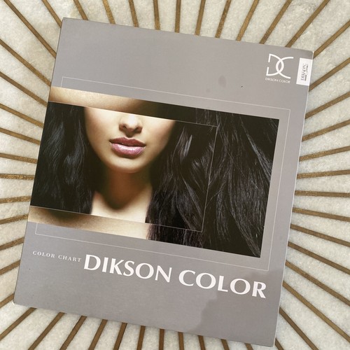Dikson Hair Color Chart Swatch Book Hairdresser Stylist Salon Italian ...