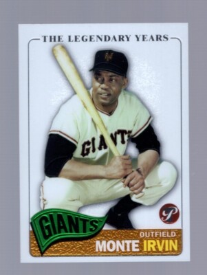 MONTE IRVIN - 2005 TOPPS PREFERRED - CARD # 22 - FREE SHIPPING | eBay