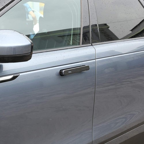 4x ABS Carbon Exterior Door Handle Trim For Land Rover Range Rover ...