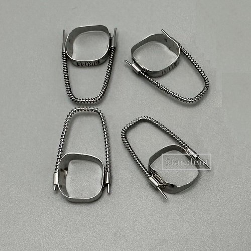 Dental Orthodontic Preformed Loop 1st 2nd Molar bands Space Retainer ...