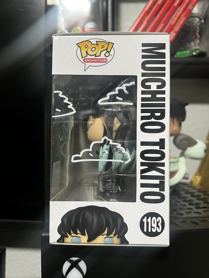 Funko Demon Slayer Muichiro Tokito Figure signed by Voice actor ...