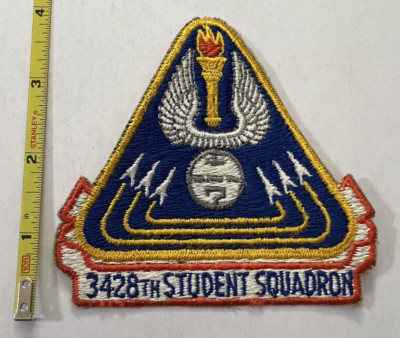 Extremely Rare 1950's 3428th Student Squadron Patch. RARE!!! | eBay