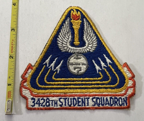 Extremely Rare 1950's 3428th Student Squadron Patch. RARE!!! | eBay
