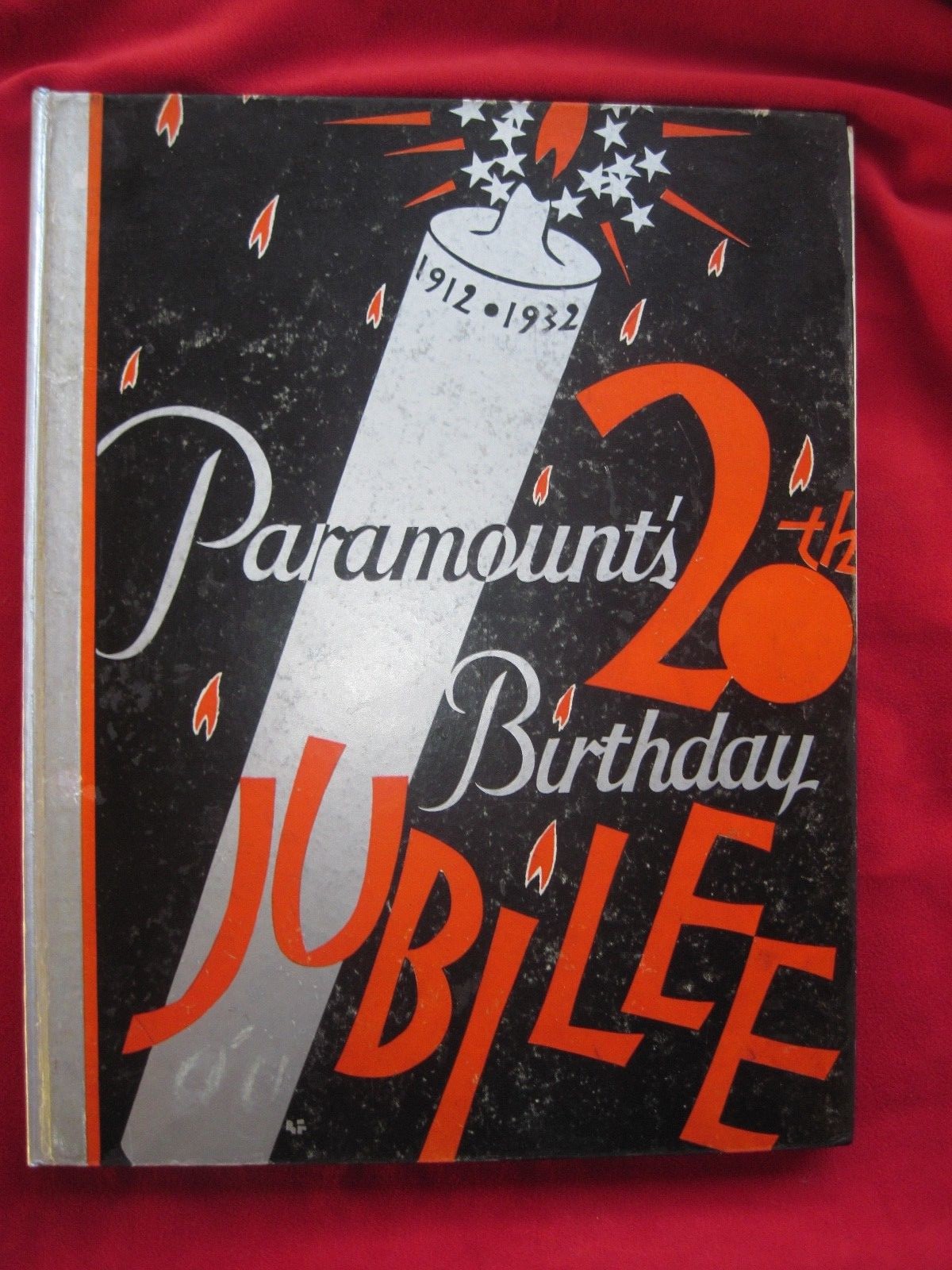 PARAMOUNT STUDIO 20TH BIRTHDAY JUBILEE PROGRAM 1931-1932 EXHIBITOR BOOK ...