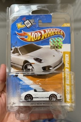 HOT WHEELS PORSCHE BOXSTER SPYDER 2012 HW PREMIERE FACTORY SEALED VHTF🔥 ...