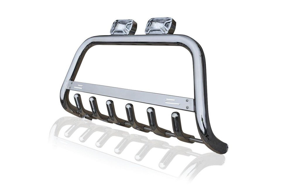 Chrome Stainless Steel Bull Bar To Fit Peugeot Partner Rifter 2019 ...