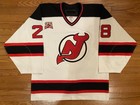Brian Rafalski NJ Devils 2006-07 White Set 2 Game Worn Used Jersey ...