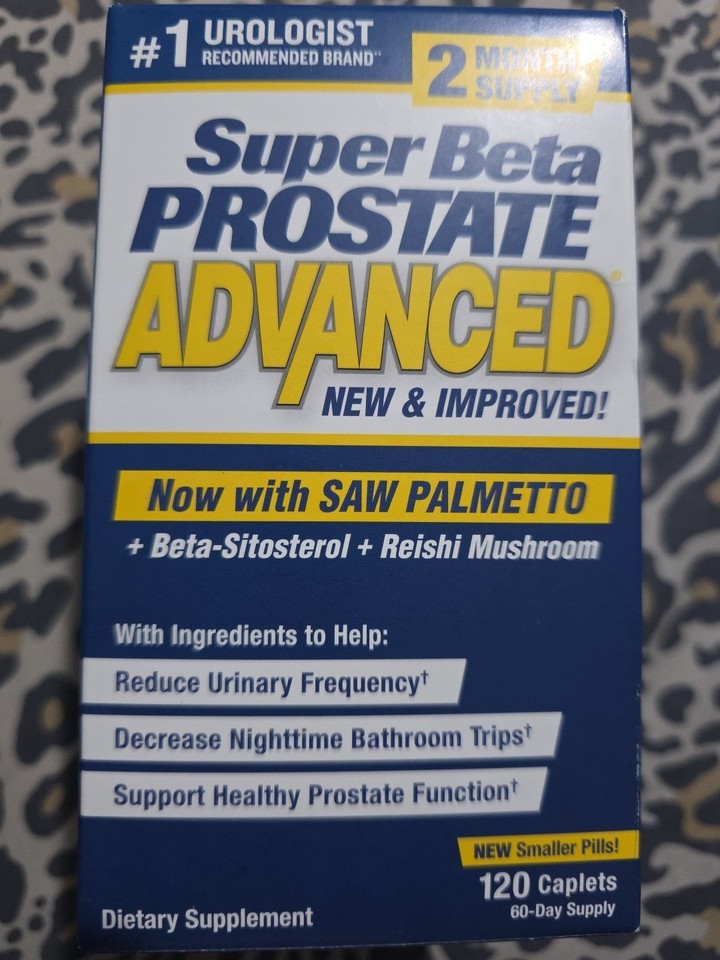 Super Beta Prostate Advanced - 120 Caplets; Exp 12/27 | eBay