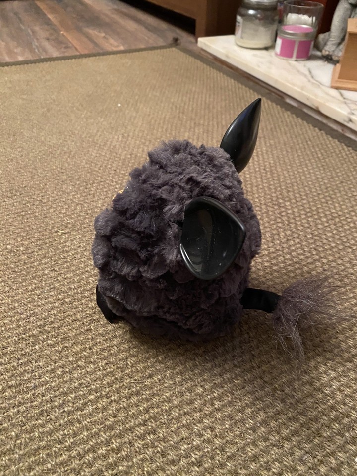 Furby- 2012 Hasbro Tiger Electronics Inc Dark Grey, Working Pre-owned ...