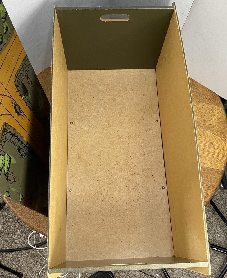 GI Joe A Real American Hero Wooden Storage Crate Display Box Vintage ...