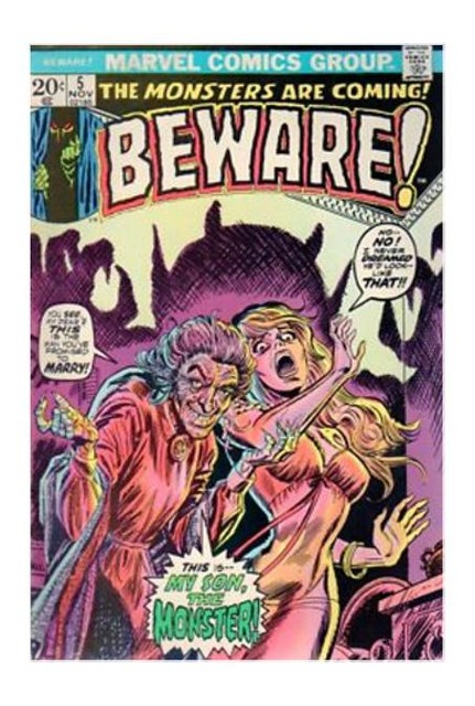 Beware #5 (Nov 1973, Marvel) for sale online | eBay