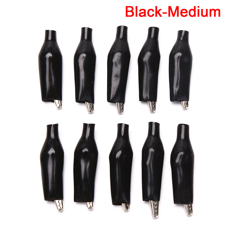 10pcs Metal Alligator Clip Crocodile Electrical Clamp Testing Probe ...