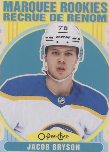 2021-22 O-Pee-Chee - Marquee Rookies Jacob Bryson #509 Retro (RC) for ...