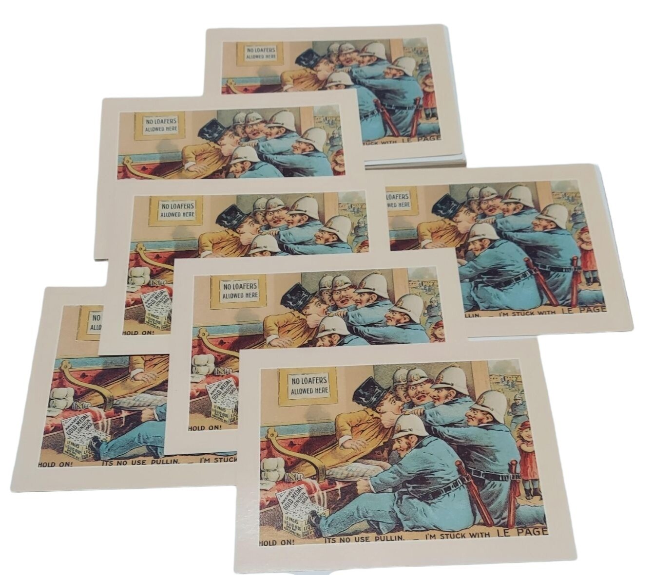 Antique Antics Le Page Cards Lot of 7 Humorous Sarcastic Getting Older ...