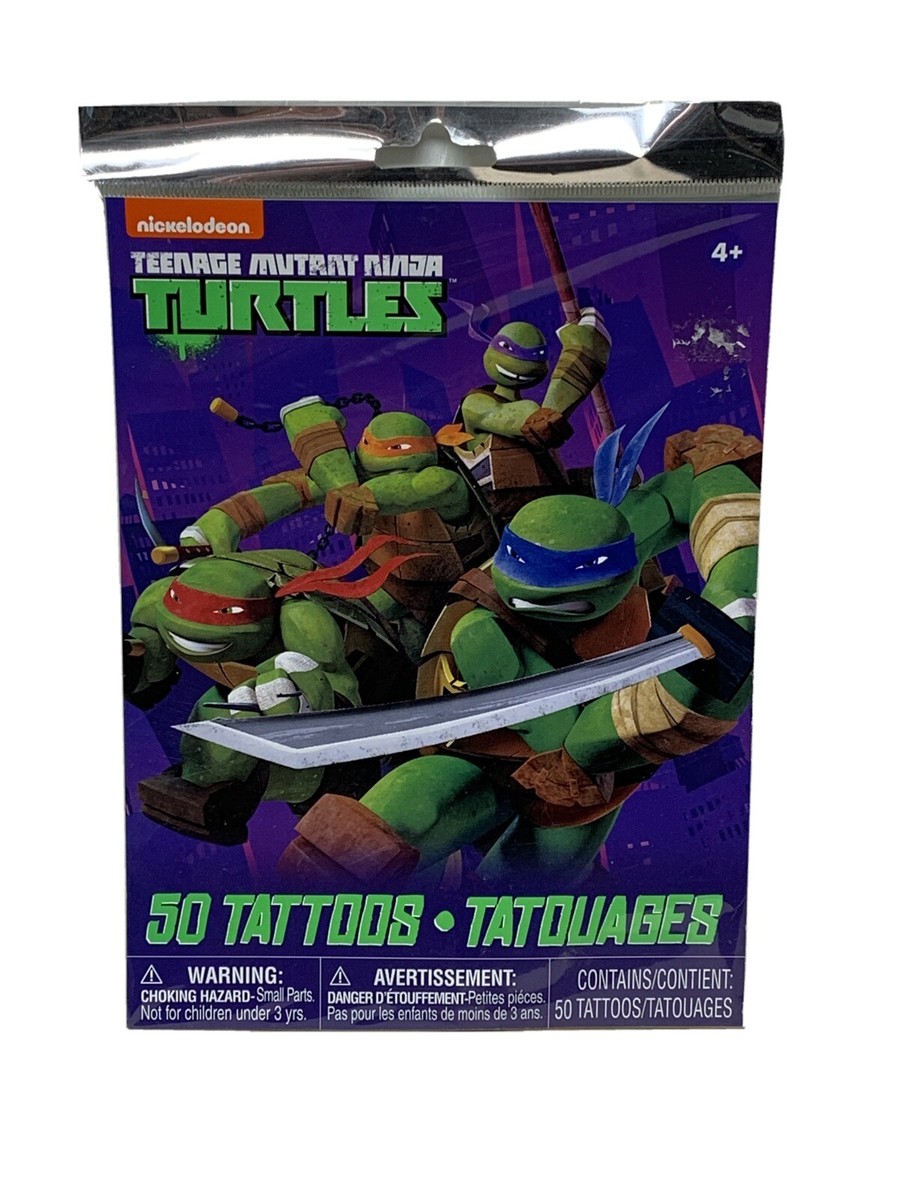 Ninja Turtle Fake Tattoos