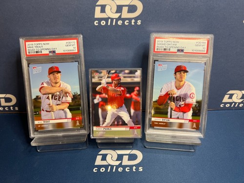 2019 TOPPS NOW ANGELS ROAD TO OPENING DAY TEAM SET W/ PSA 10 OHTANI ...