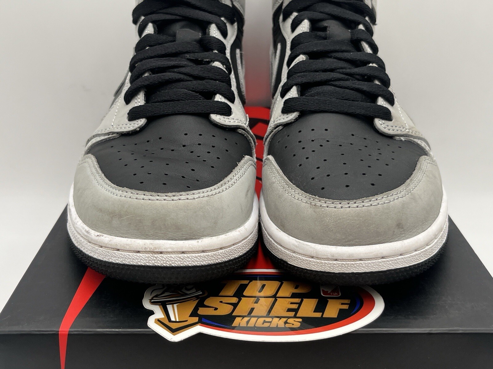 Air Jordan 1 High Shadow 2.0 2021 Size 7 Used Rare Retro Authentic Grey ...
