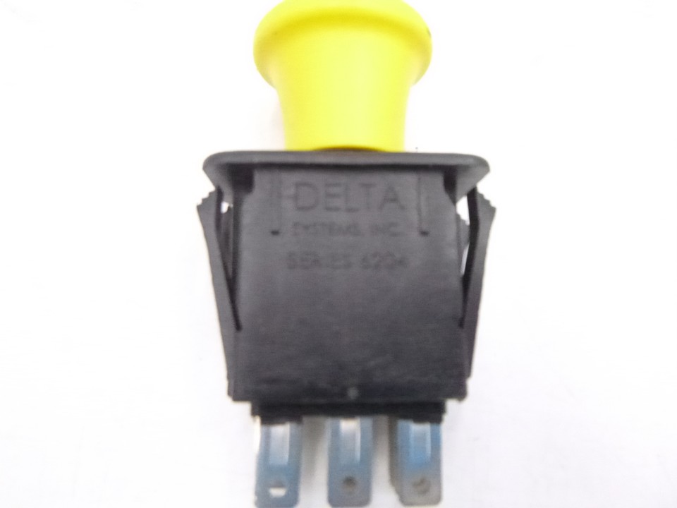2 Pack Delta Systems PTO Switch Push Pull 6204 8 Terminal Yellow Switch ...