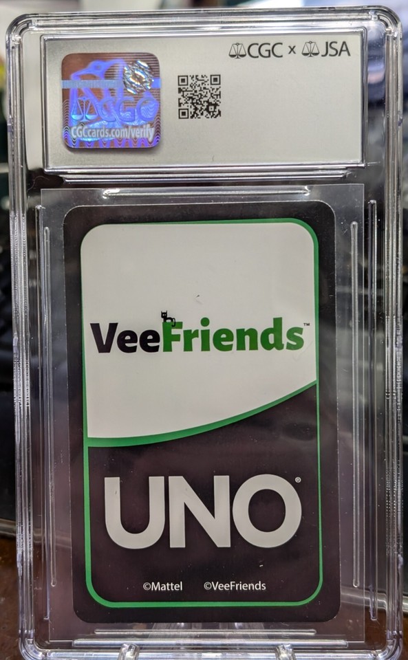 2022 veefriends uno spectacular foil #0 sweet swan auto CGC x JSA Authentication | eBay