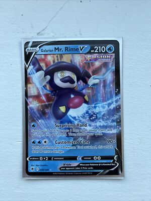 Galarian Mr. Rime V 049/189 - Astral Radiance Ultra Rare Pokemon Card ...